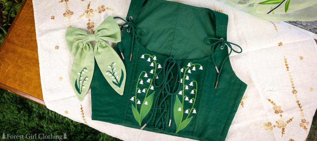 Lily of the Valley Vests are now available for pre-order! – Forest Girl ...